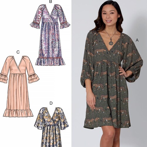Sewing Pattern for Womens Dress Mccalls Pattern M8108 NEW - Etsy