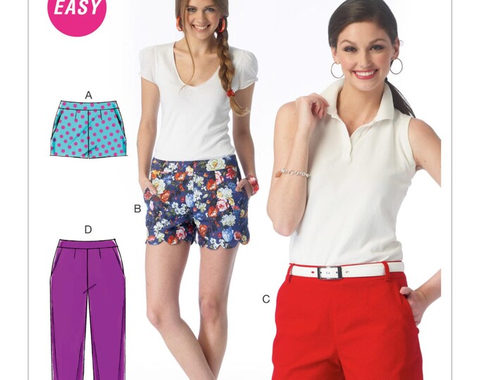Sewing Pattern for Womens' Wide-leg Shorts, Culottes and Pants, Mccall ...