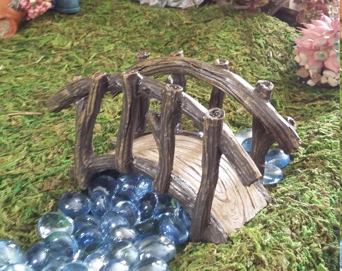 Fairy Garden Miniature Bridge (resin) for Your Fairy Garden, Fairy ...