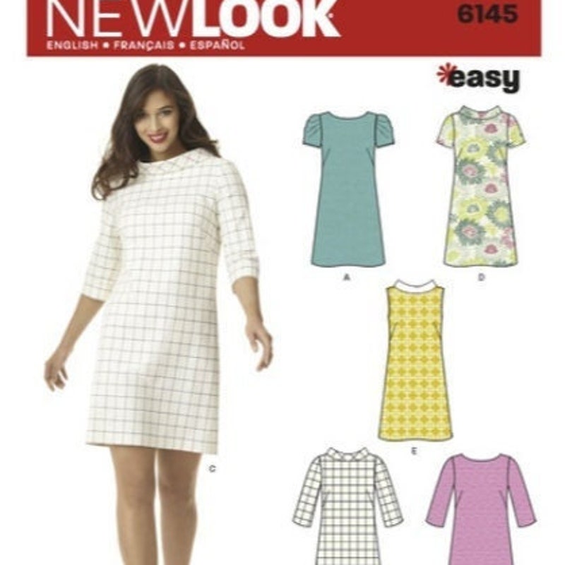 Shift Dress Sewing Pattern - Etsy