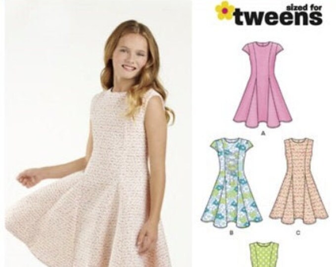 Sewing Pattern for Girls Party Dresses, New Look Pattern N6360, New ...