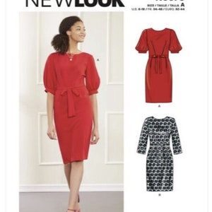 Sewing Pattern for Womens Dress, New Look Pattern N6679, New Pattern ...