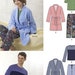 Sewing Pattern for Mens & Womens Pajamas and Robes, New Look Pattern ...