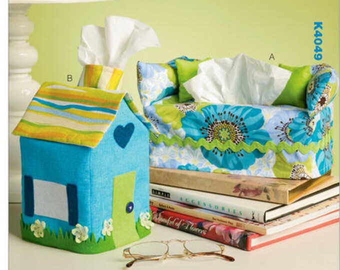 Sewing Pattern for Decorative Tissue Box Covers, Kwik Sew Pattern K4049 ...