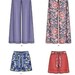 Sewing Pattern Womens Pull-on Pants or Shorts and Tie Belt, New Look ...