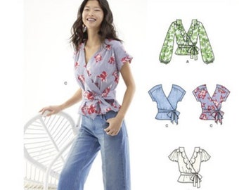 Sewing Pattern for Womens Top in Misses Sizes 6 to 24, Easy Sew Boho ...