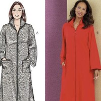 Robe Sewing Pattern PDF for Women - Bathrobe Sewing Pattern Plus Size ...