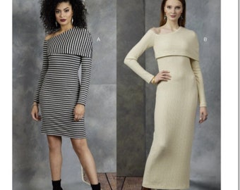 Sewing Pattern for Misses' Princess Seam HIGH-LOW Dresses W/pockets ...