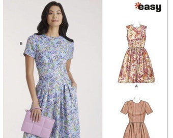 Sewing Pattern for Womens Dress in Sizes 8-18, Great Summer Dresses ...