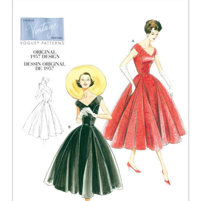 1950s Vogue Patterns - Etsy