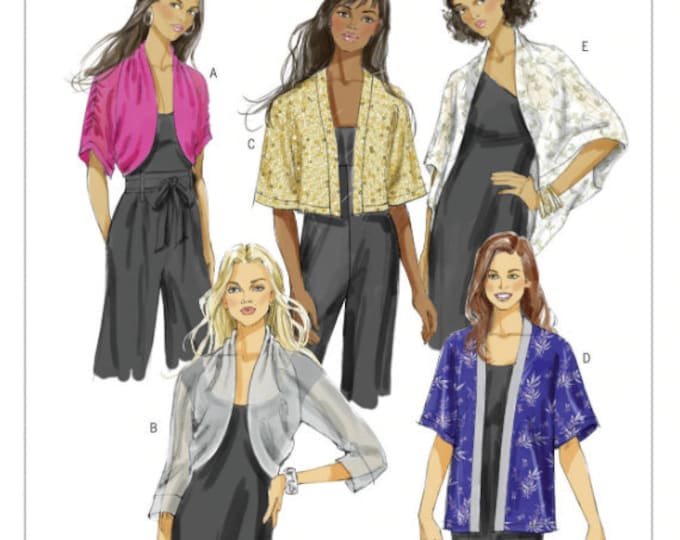 Sewing Pattern for Womens' Dolman Sleeve Jackets, Butterick Pattern ...