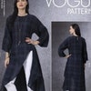 Vogue Sewing Pattern V2045 Misses' Dress With Collar and Sleeve ...
