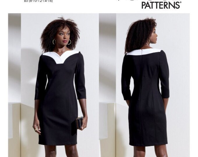 Sewing Pattern for Misses Dress, Vogue Pattern 9327, Womens Dress ...