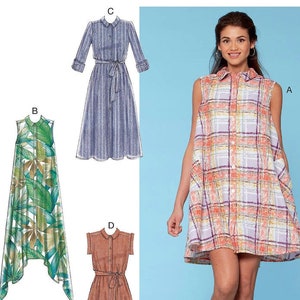 Sewing Pattern for Womens' Dresses, Mccalls Pattern M7565, New Pattern ...