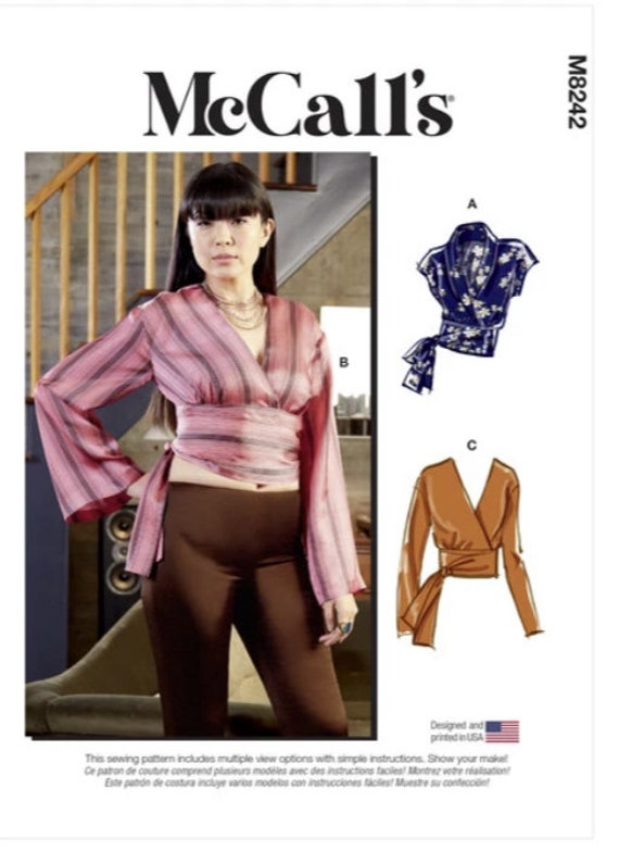 Sewing Pattern for Womens Tops Mccall's Pattern | Etsy