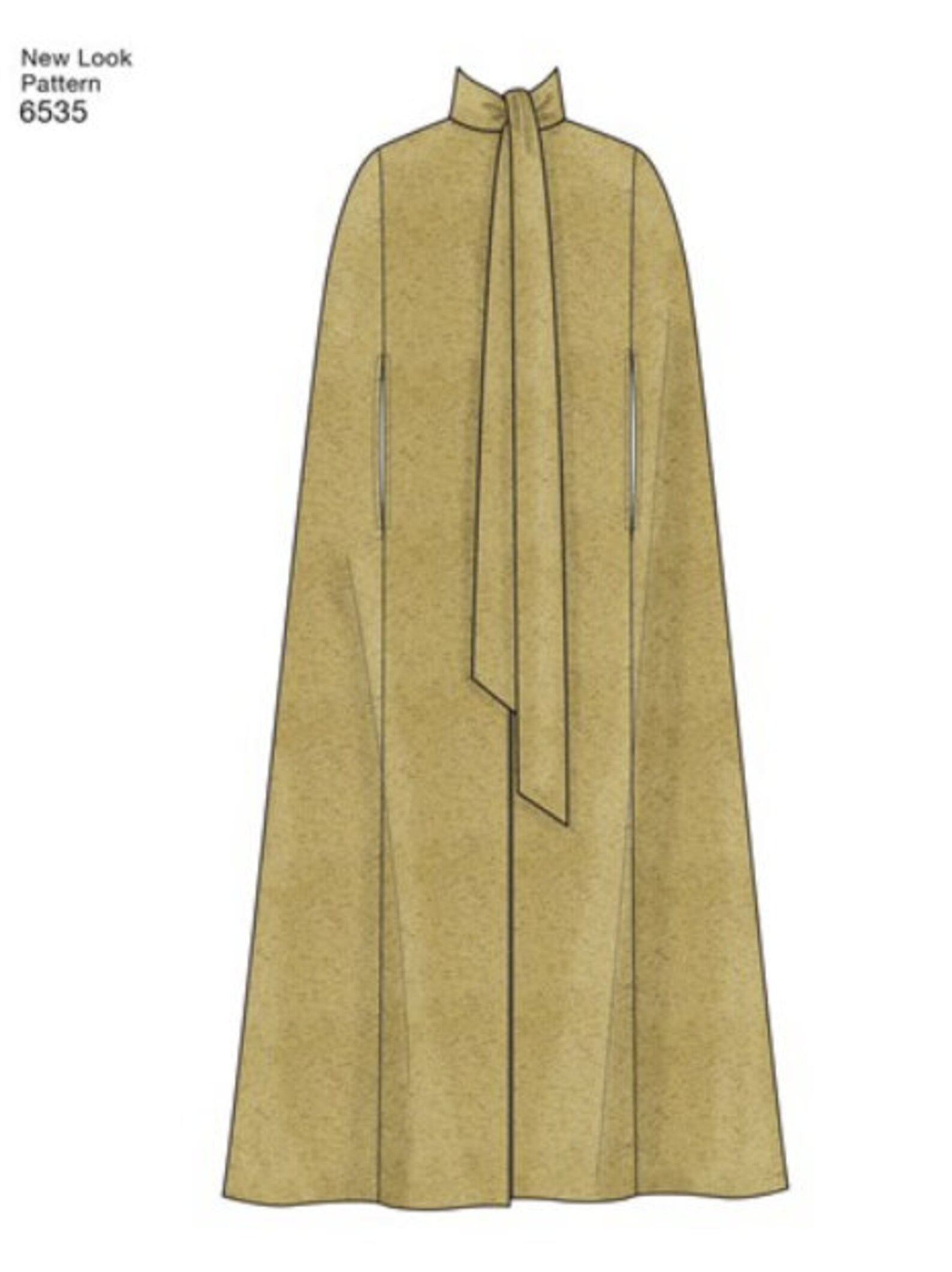 Sewing Pattern for Womens Capes in Four Lengths New Look - Etsy