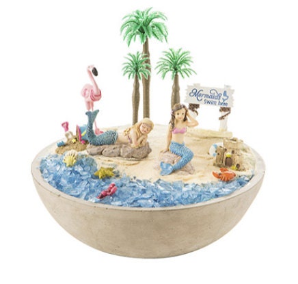 Fairy Garden Beach Themed Miniature Sea Life Set, Miniature Gardening ...