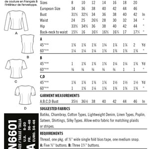 Sewing Pattern for Womens Top in Misses Sizes 8 to 20, Easy Sew Wrap ...