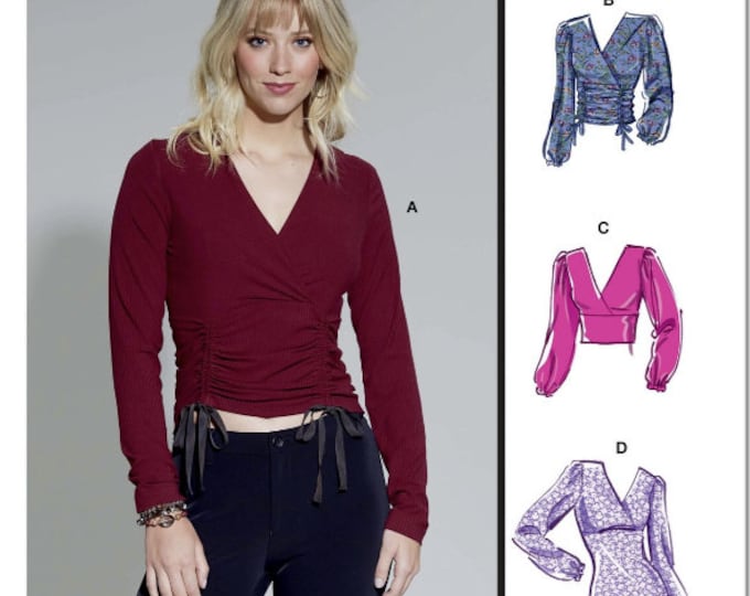 Sewing Pattern for Womens' Gathered Tops and Tunic, Mccall's Pattern ...