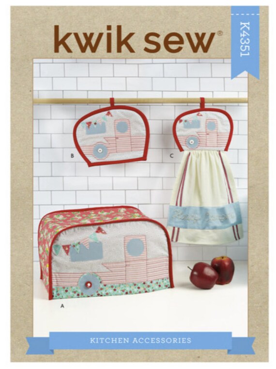 Sewing Pattern for Kitchen Accessories Toaster Cover Pot | Etsy