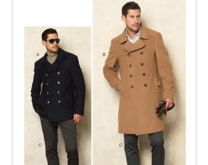 Sewing Pattern for MEN'S COAT & PANTS, Vogue Pattern V8940, Men's ...