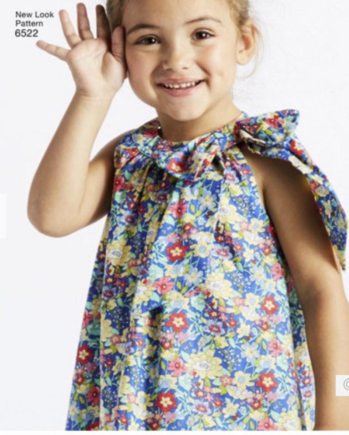 Sewing Pattern for Girls Dress in Sizes 3 to 14 New Look | Etsy