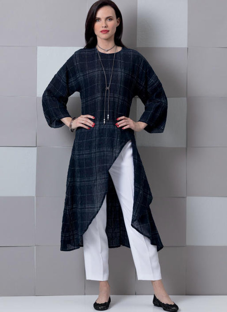 Sewing Pattern Womens TUNIC & PANTS, Vogue Pattern V1739, Womens Super ...