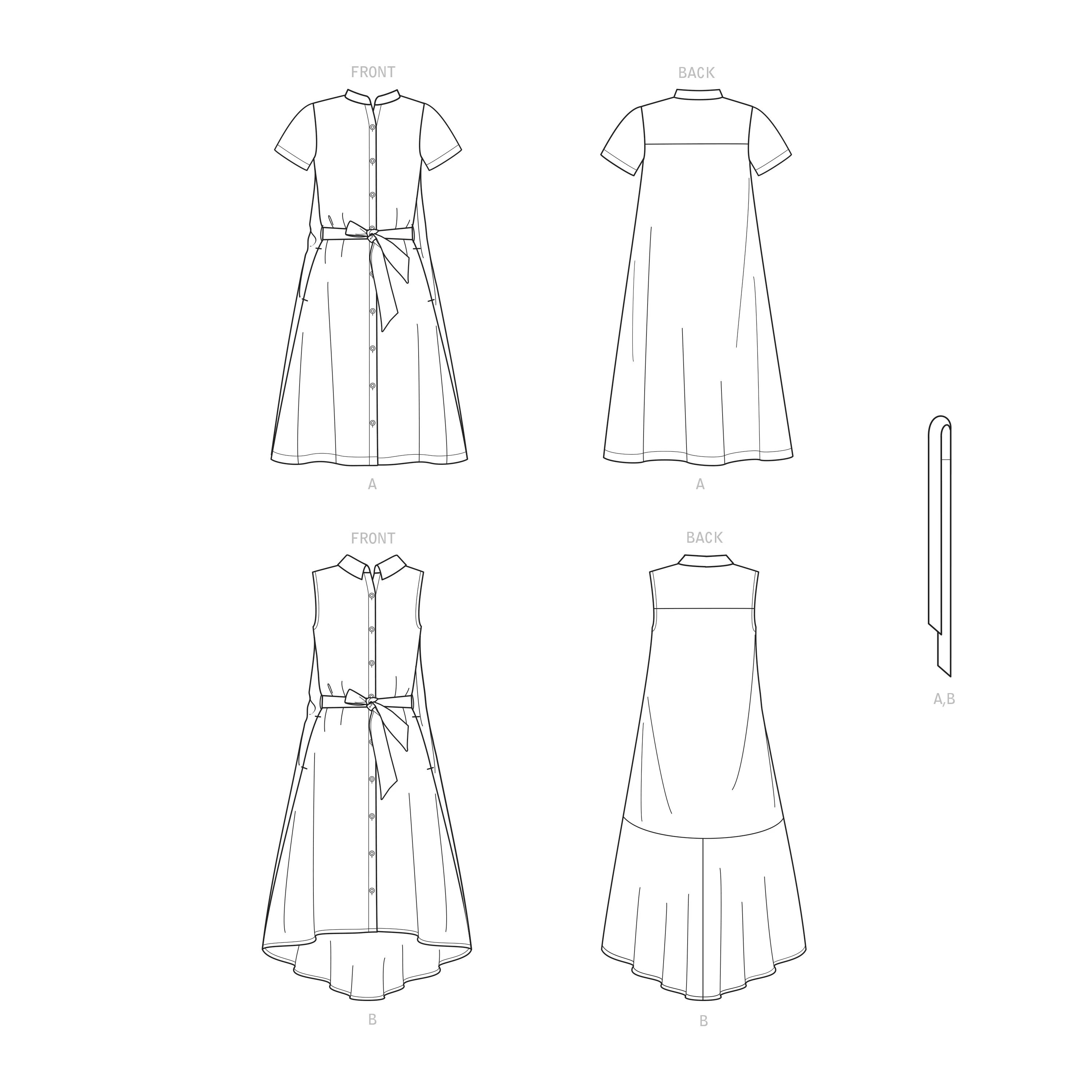 Sewing Pattern for Womens Dress New Look Pattern N6654 New - Etsy