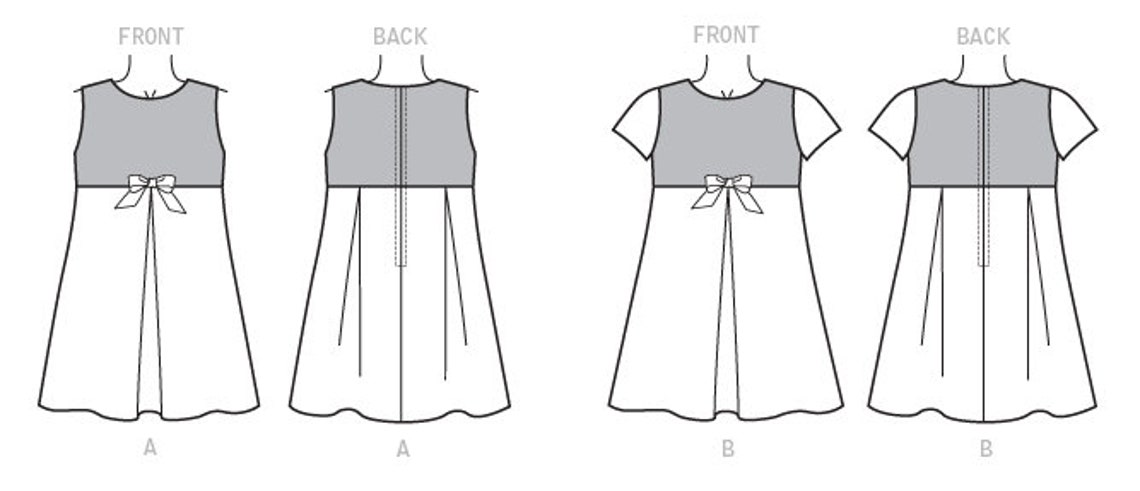Sewing Pattern for Children's/girls' Pleated-skirt - Etsy