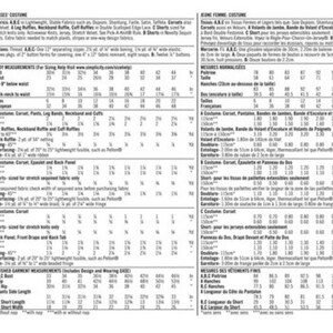 Sewing Pattern for Womens' Costumes, Simplicity 8972, Womens Costume ...