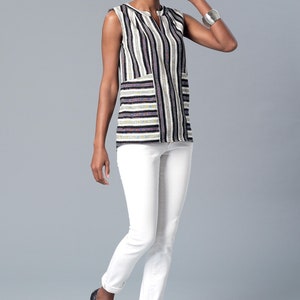 Sewing Pattern for Womens Tops With Split-neck, Seam-detail, Mccall's ...