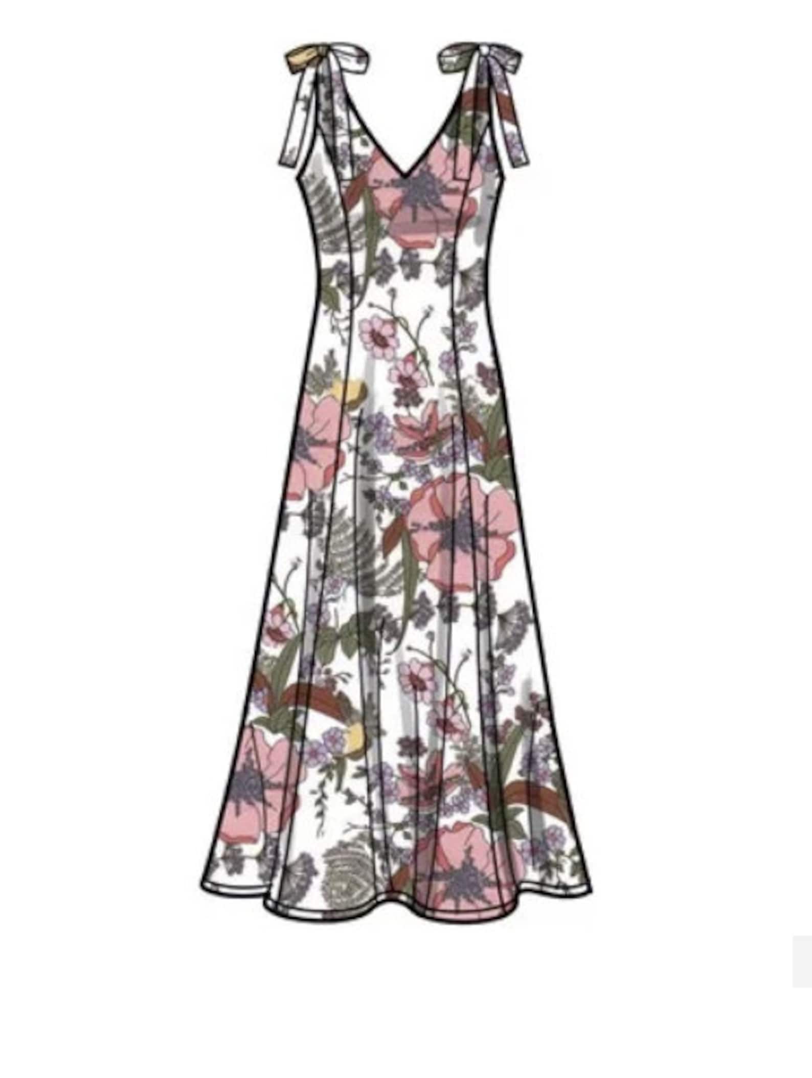 Sewing Pattern for Womens Dresses in Two Lengths New Look - Etsy