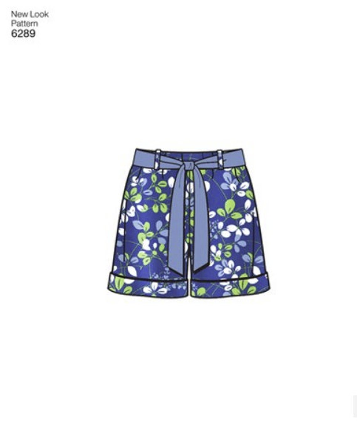 Sewing Pattern Womens Pull-on Pants or Shorts and Tie Belt - Etsy