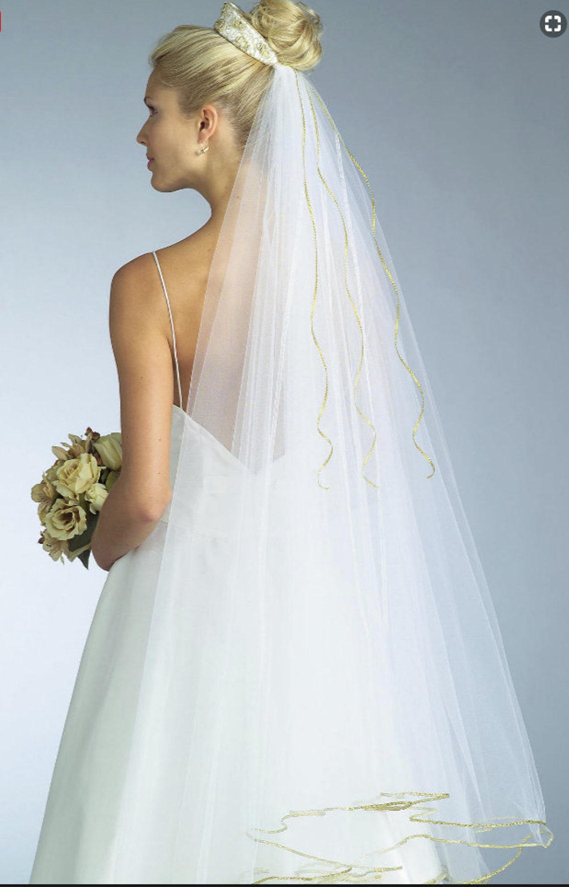 Sewing Pattern for Bridal HEADPIECE Bridal Veils in Three | Etsy