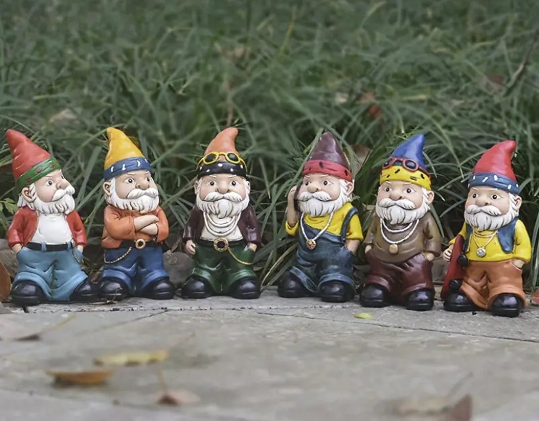 Fairy Garden Miniature GNOME, Handsome Gnomes, Garden Gnome, Miniature ...