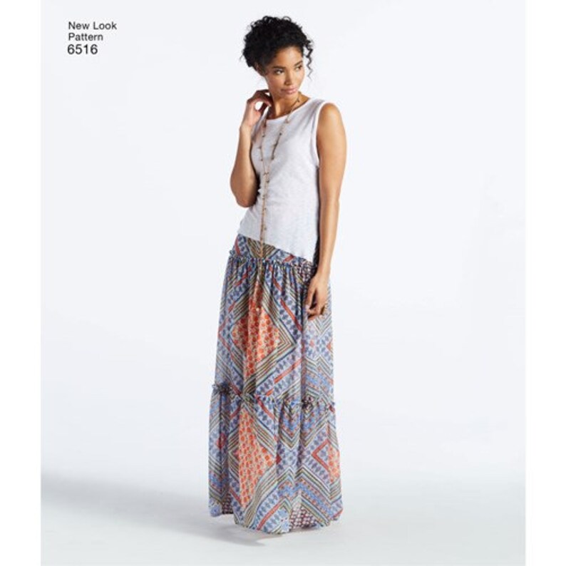 Sewing Pattern for Womens Skirts New Look Pattern 6516 New - Etsy