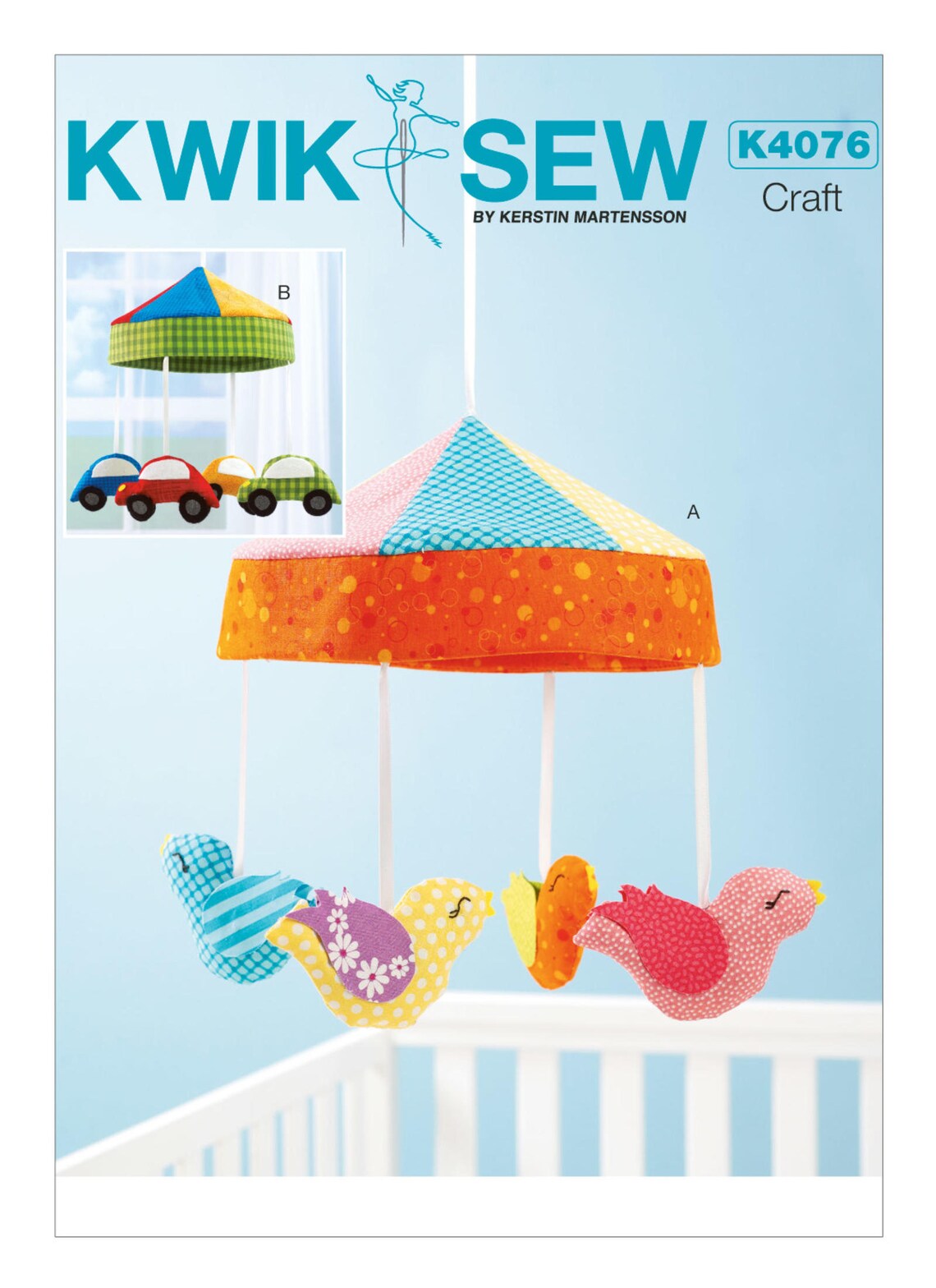 Sewing Pattern for Car and Bird Crib Mobiles Kwik Sew Pattern | Etsy