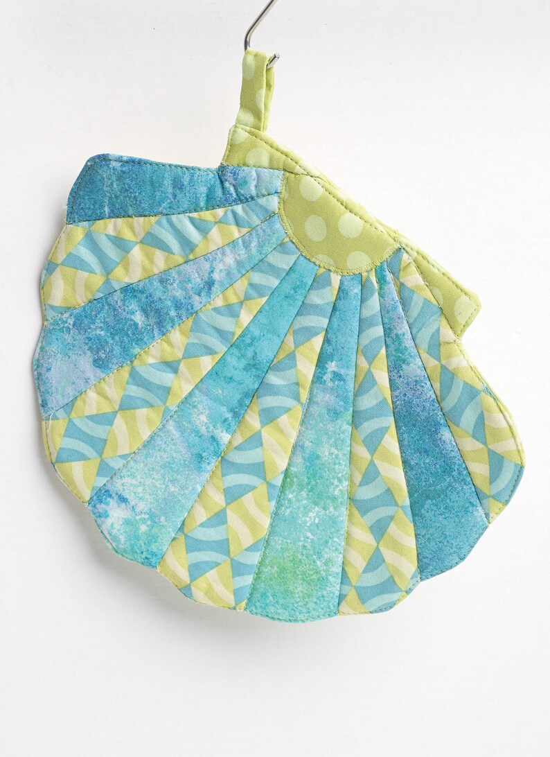 Sewing Pattern for Seashell-themed Potholders W/ Loop Kwik - Etsy