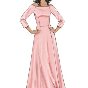 Sewing Pattern for Womens Event Dresses, Butterick Pattern B6639, Women ...