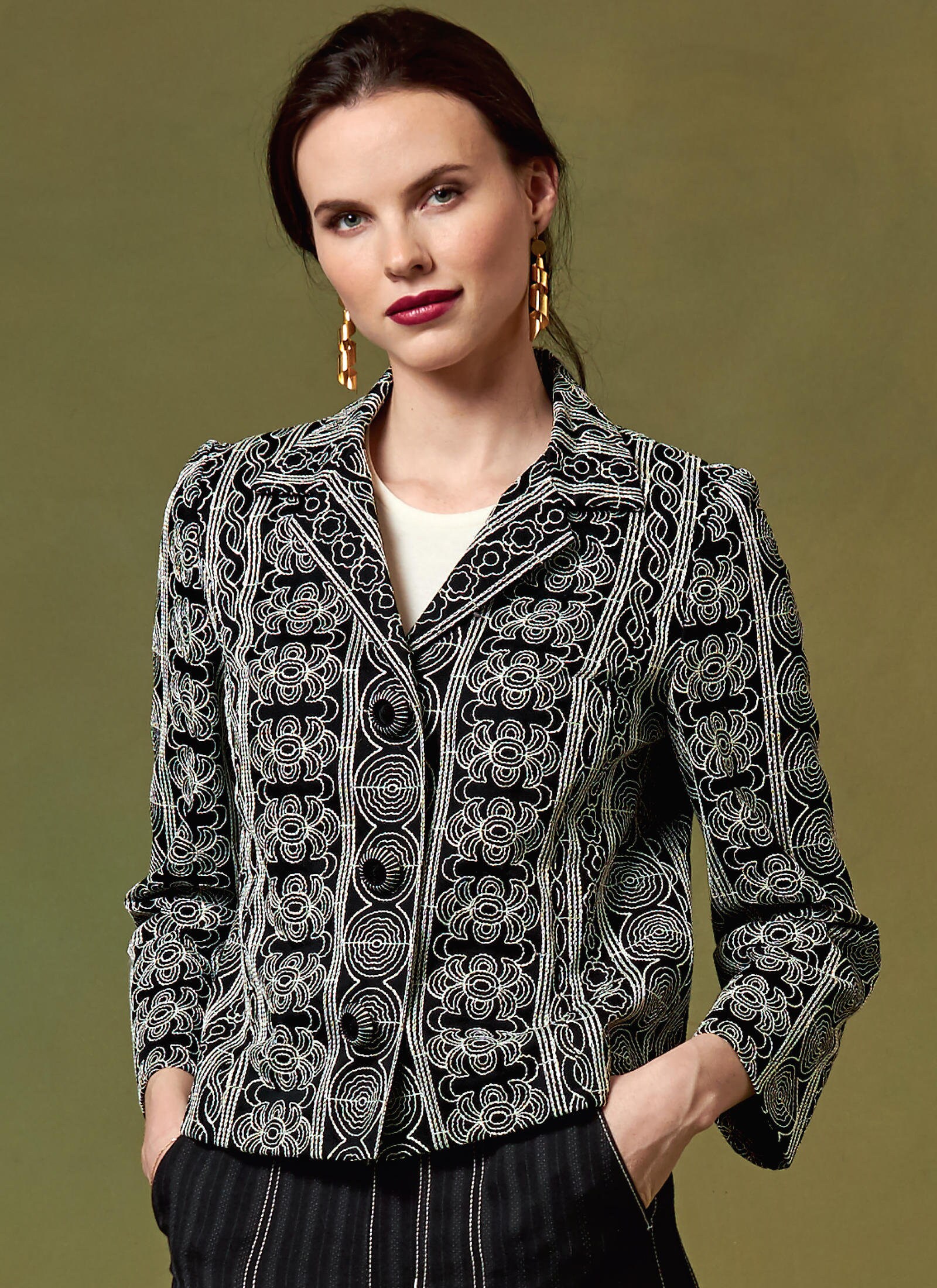 Sewing Pattern for Womens JACKET & PANTS Vogue Pattern V1644 - Etsy