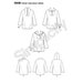 Sewing Pattern for Mens & Womens Jackets in Fleece, New Look Pattern ...