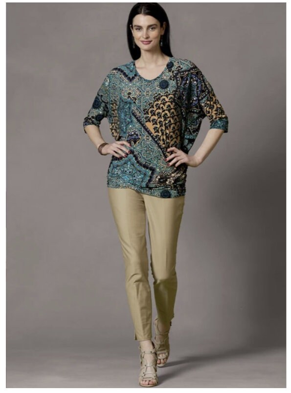 Sewing Pattern for Womens Long Tops Butterick Pattern B6854 | Etsy