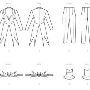 Sewing Pattern for Mens Nightmare Before Christmas Jack Skellington ...