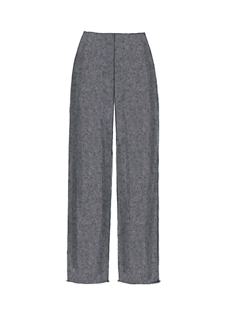 Sewing Pattern for Women's No Side Seam Pants & Shorts, Butterick ...