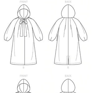 Sewing Pattern for Womens Coat, Vogue Pattern V9340, Womens Very Loose ...