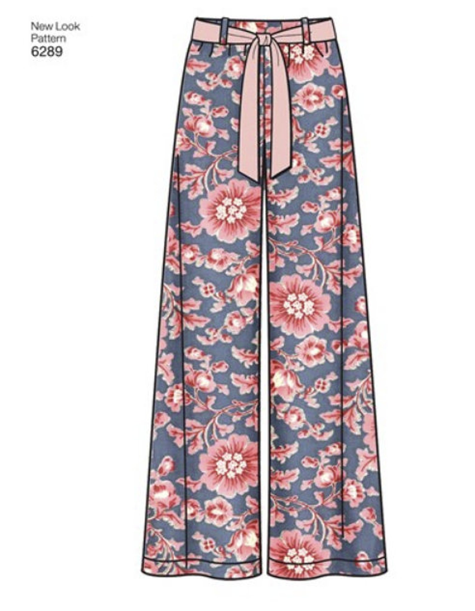 Sewing Pattern Womens Pull-on Pants or Shorts and Tie Belt - Etsy