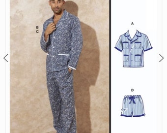 Mens Pajamas Pattern - Etsy
