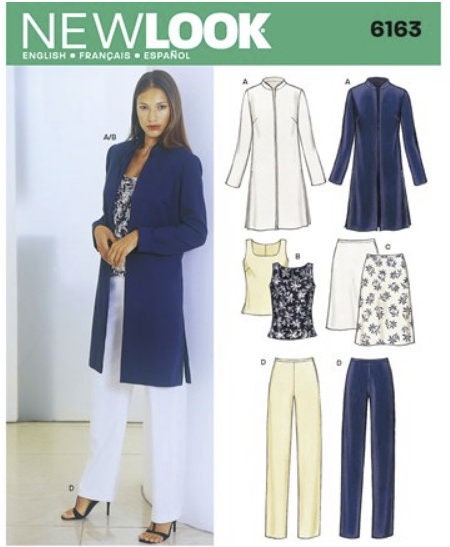 Sewing Pattern for Womens Separates in Misses Sizes, Womens Jacket,top ...