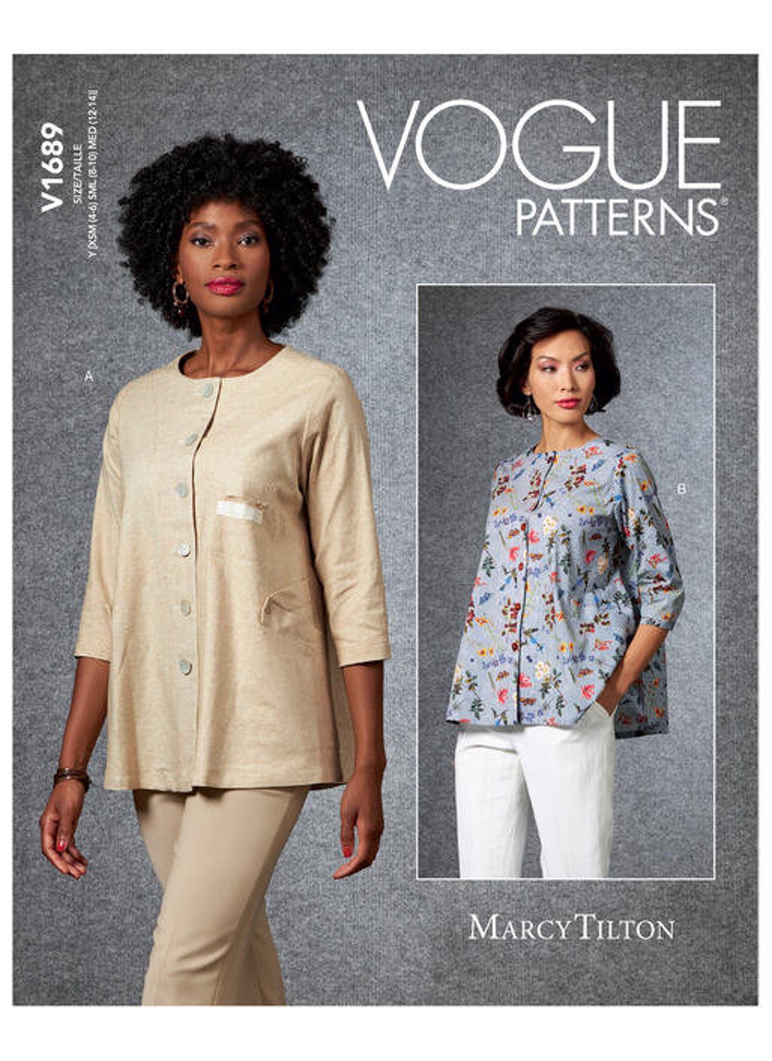 Sewing Pattern for Womens JACKETS in Reg & Plus Sizes Vogue - Etsy