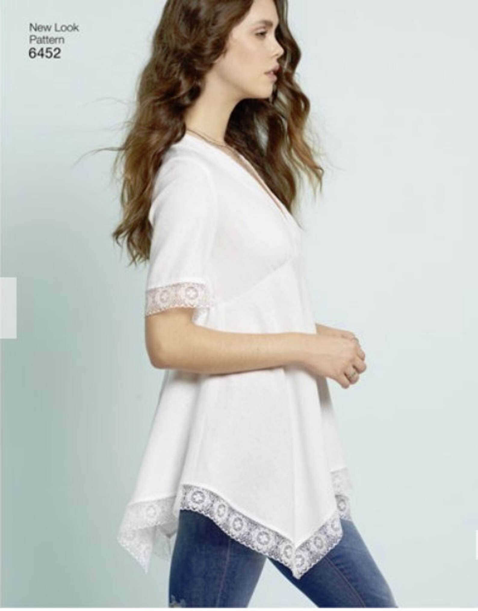 Sewing Pattern for Womens Tunic Tops, New Look Pattern 6452, New ...